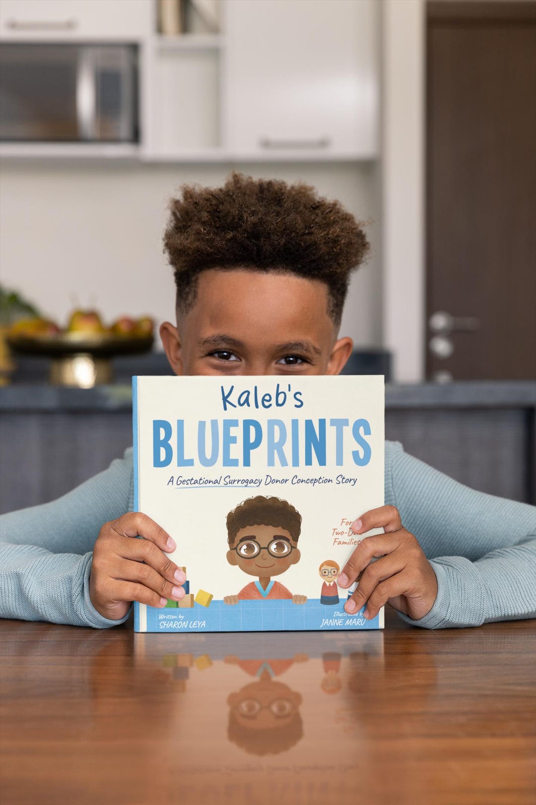 Kaleb's Blueprints: A Donor Conception Story Picture Book (baby Boy ...