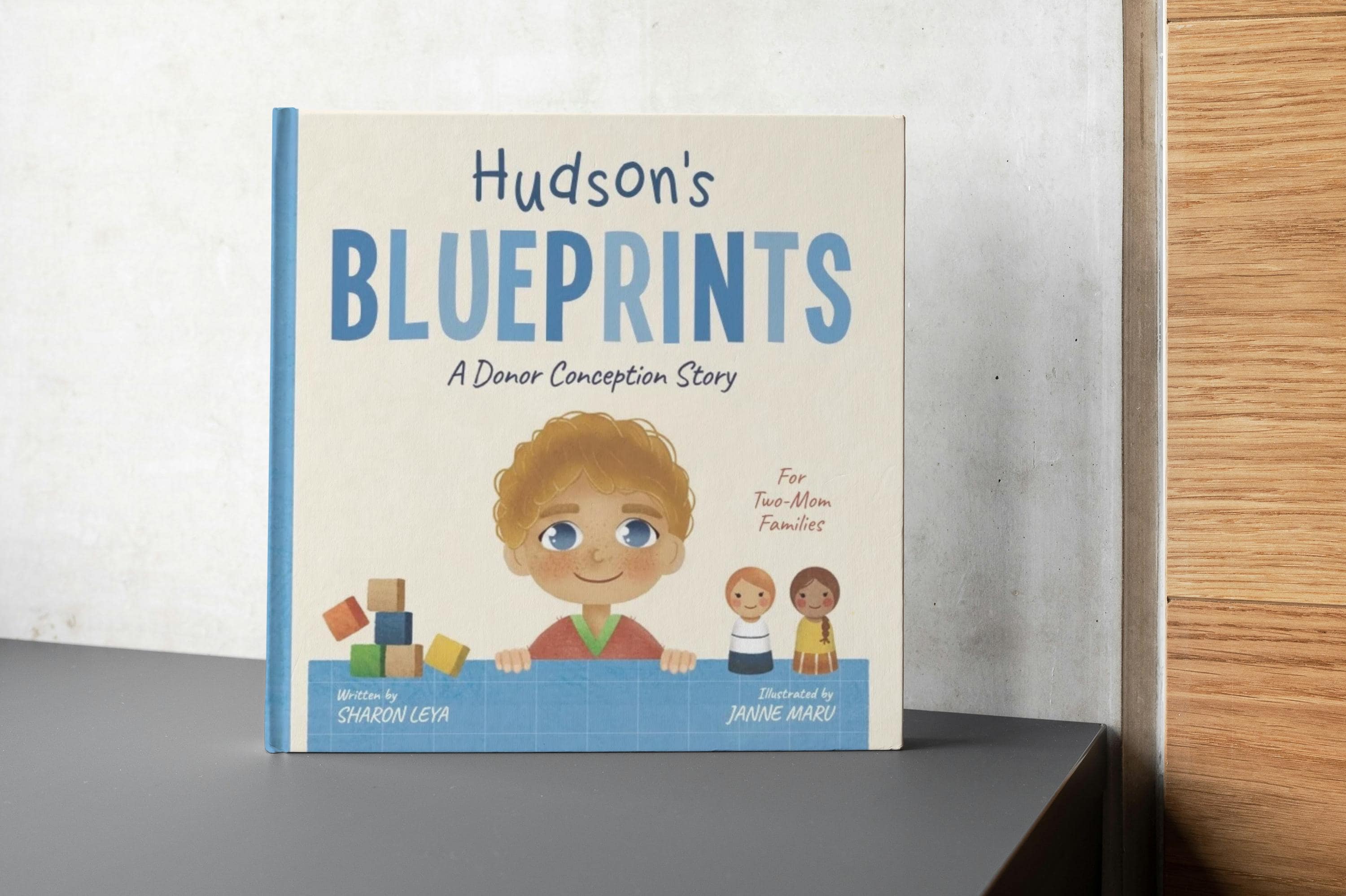 Hudson's Blueprints: A Donor Conception Story Picture Book (baby Boy ...