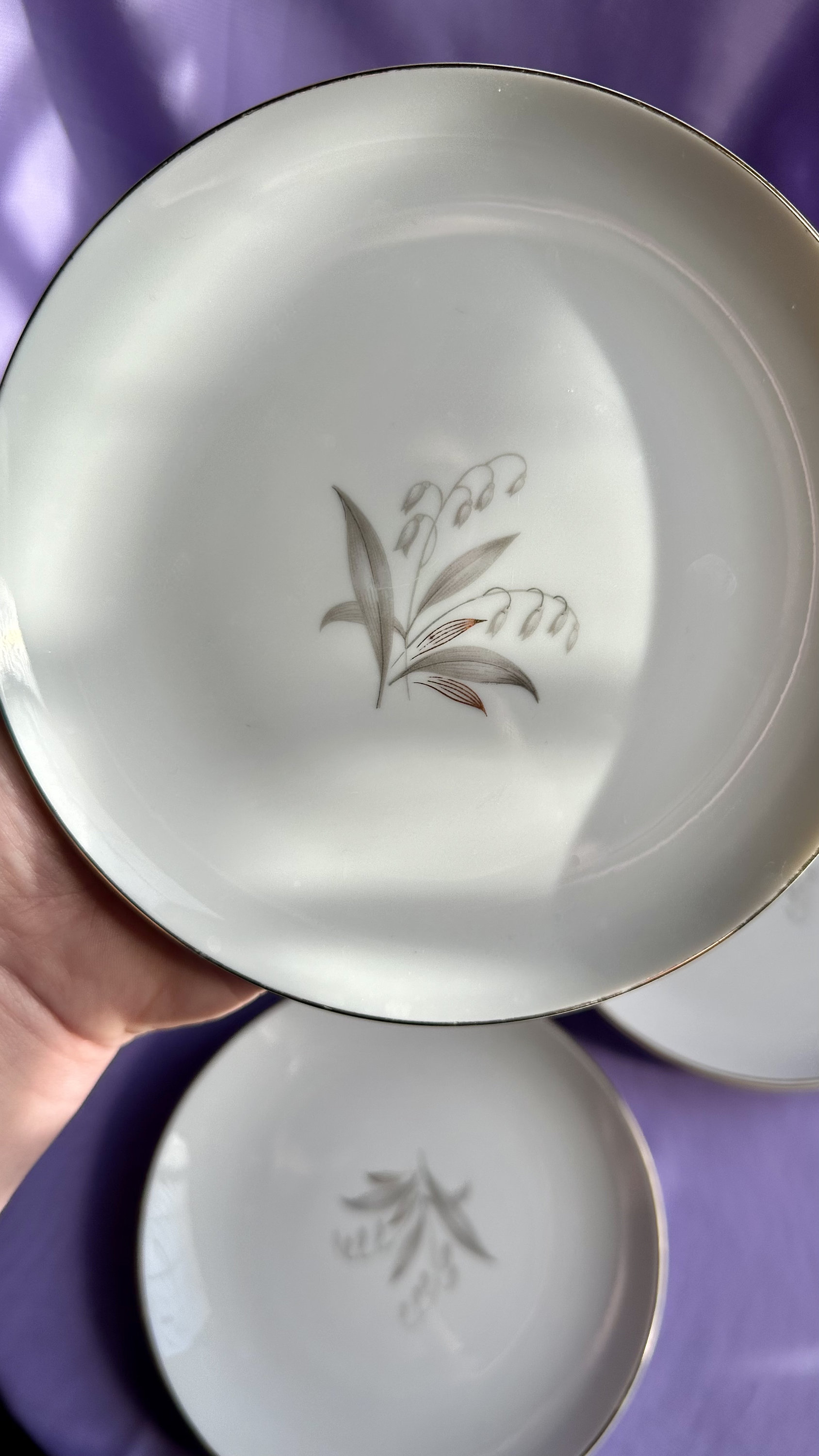 Set of 5 1961 Kayson Golden Rhapsody Fine China Japan Gold Trimmed ...