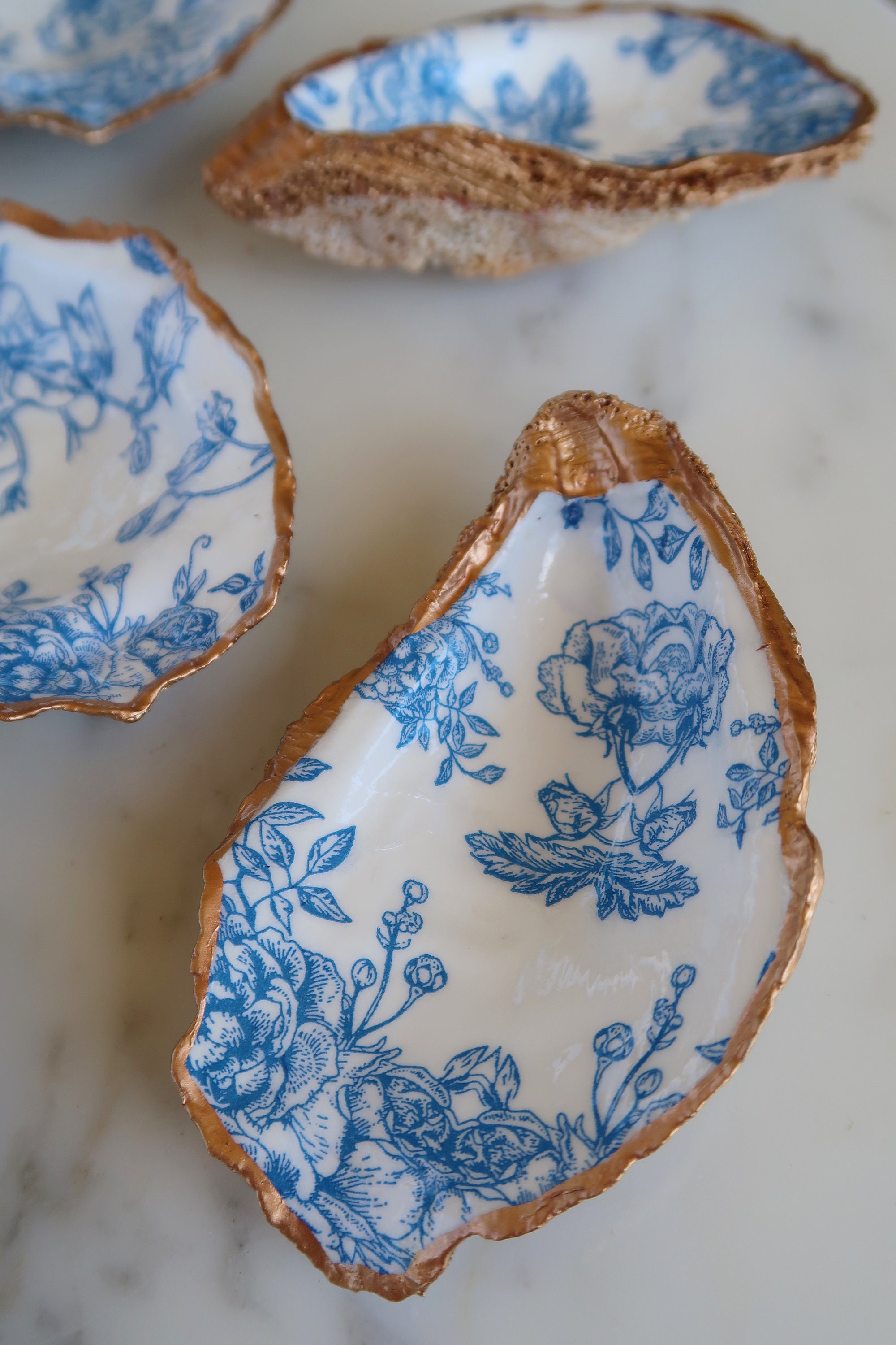 Oyster Shell Jewelry Dish Decorative Oyster Shell - Etsy