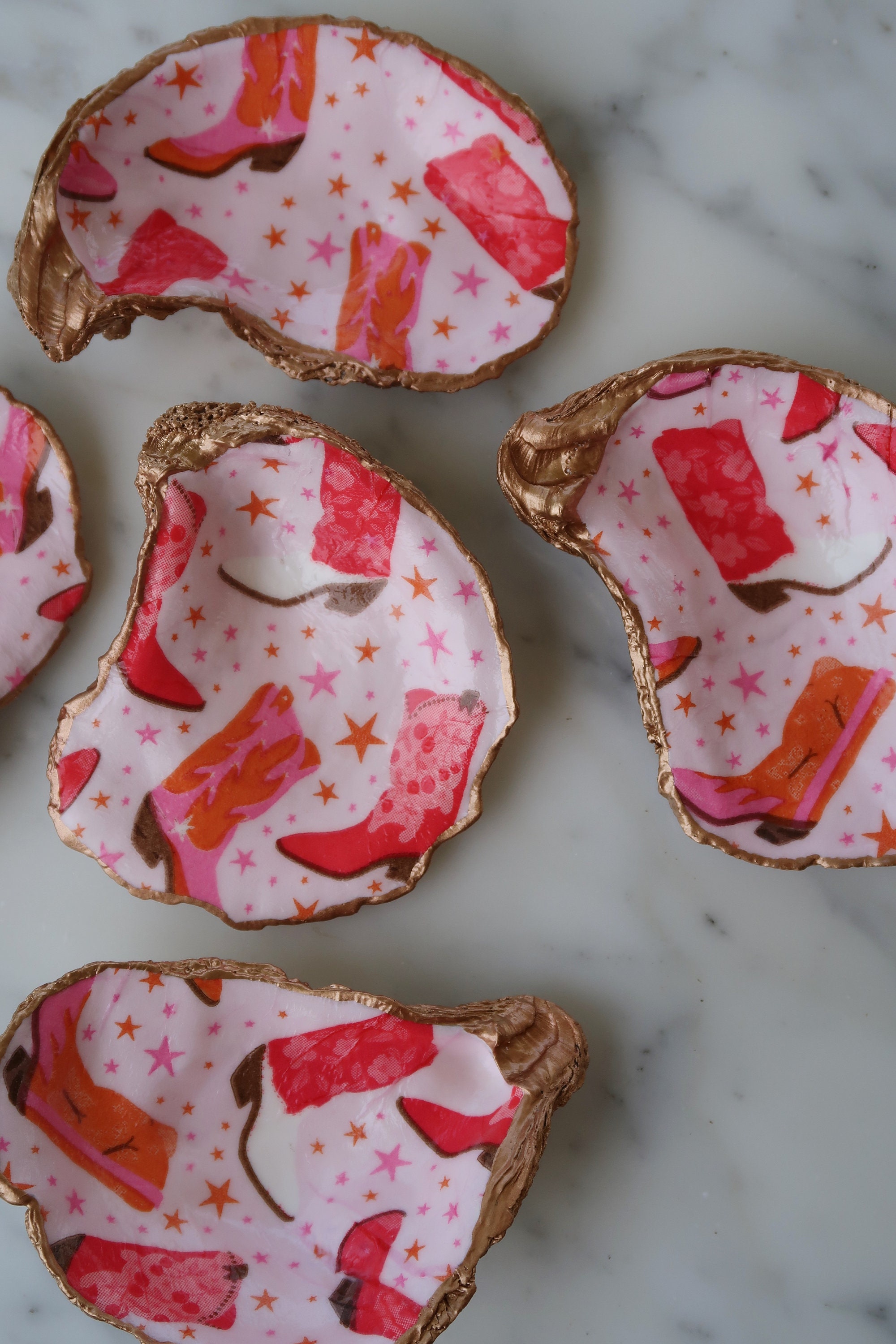 Oyster Shell Jewelry Dish Decorative Oyster Shell - Etsy