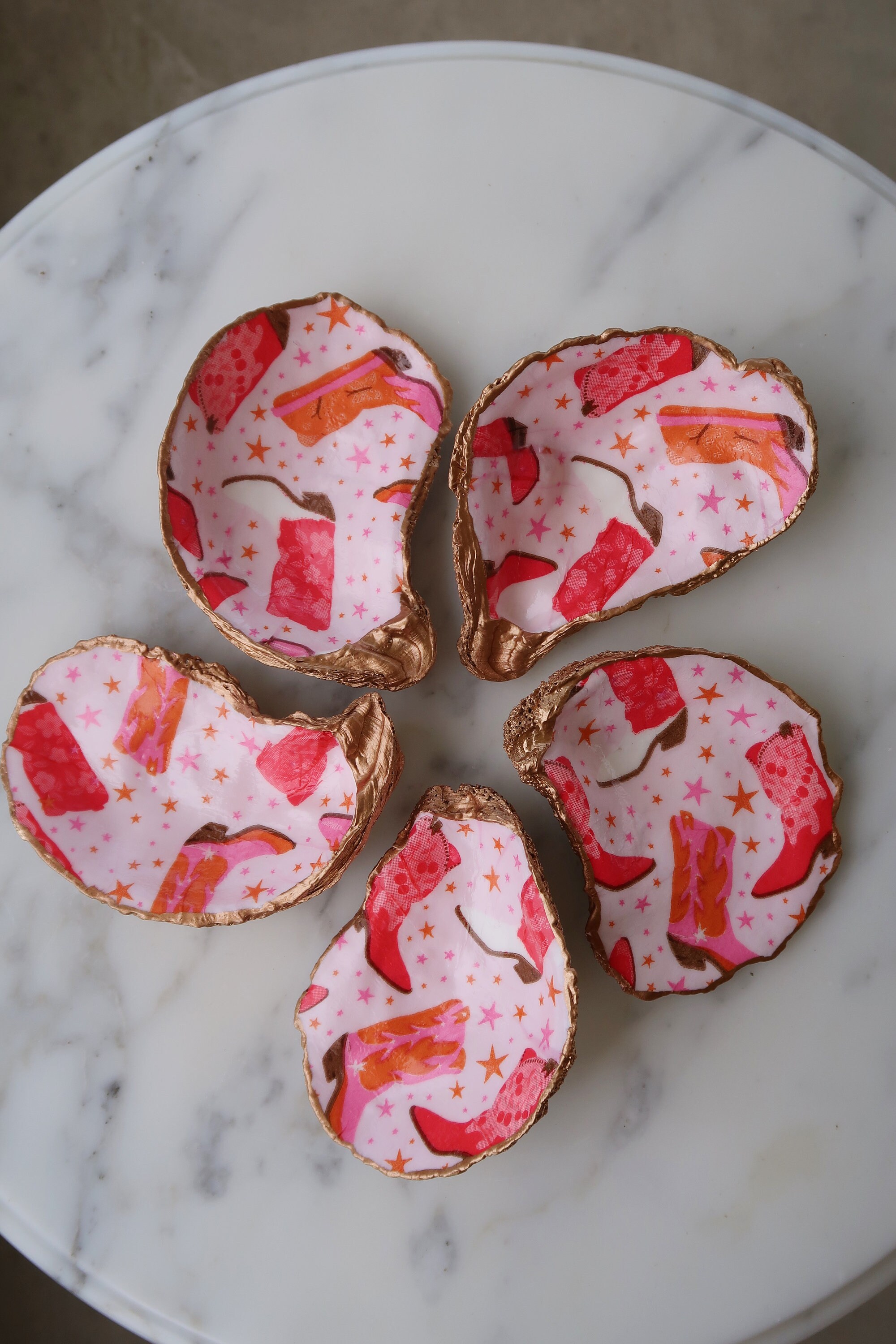 Oyster Shell Jewelry Dish Decorative Oyster Shell - Etsy