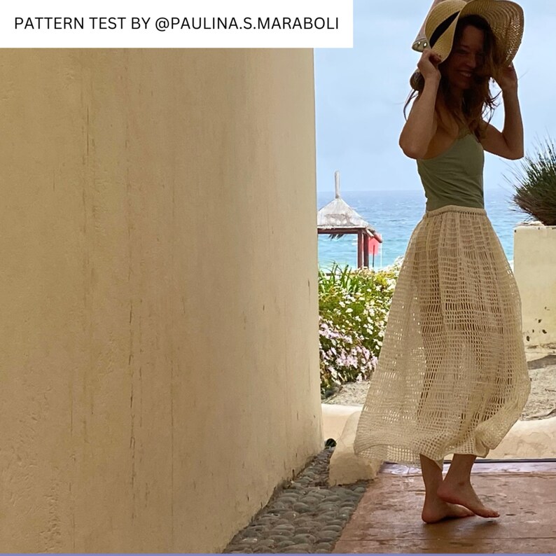 Tulum Skirt - PDF Pattern - Etsy