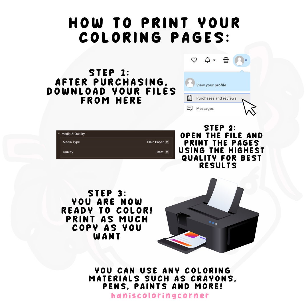 2000s Kids Coloring Pages Bundle for Adult Kids Easy Computer Cassette ...