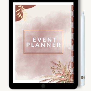 Digital Event Planner - Etsy
