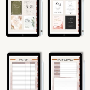 Digital Event Planner - Etsy