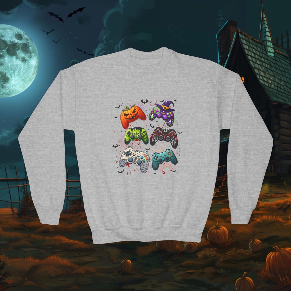 Kids Halloween Game Controller PNG Digital Download, Halloween, Game ...