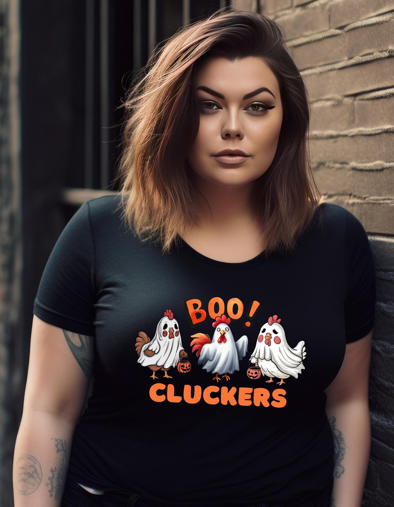 Boo Cluckers PNG Digital Download, Chickens, Chicken Ghosts, Spooky ...