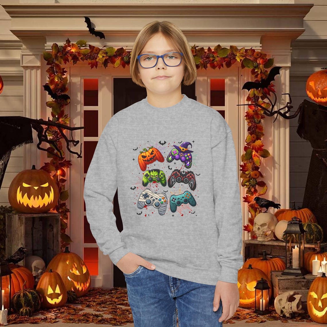 Kids Halloween Game Controller PNG Digital Download, Halloween, Game ...