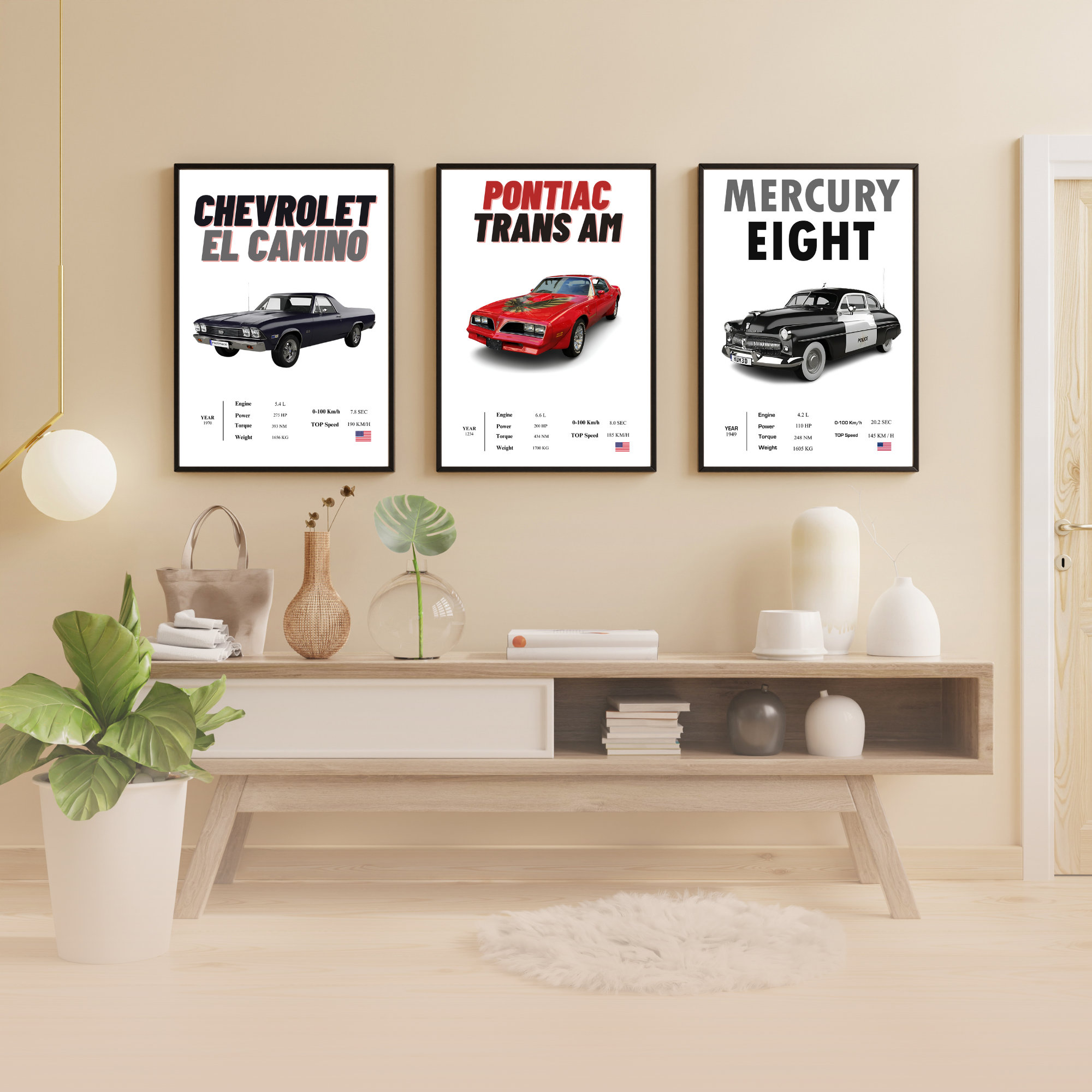 Custom Car Poster - Personalized Specs - Digital Download - Etsy
