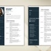 2 Pages, CV Template, Functional Resume Template, Canva, Design Resume ...