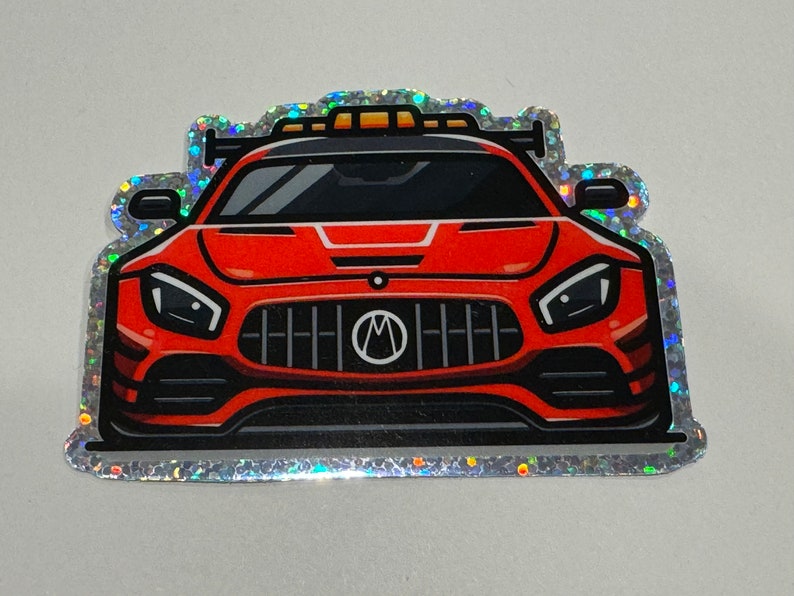 Sparkly Safety Car - Etsy