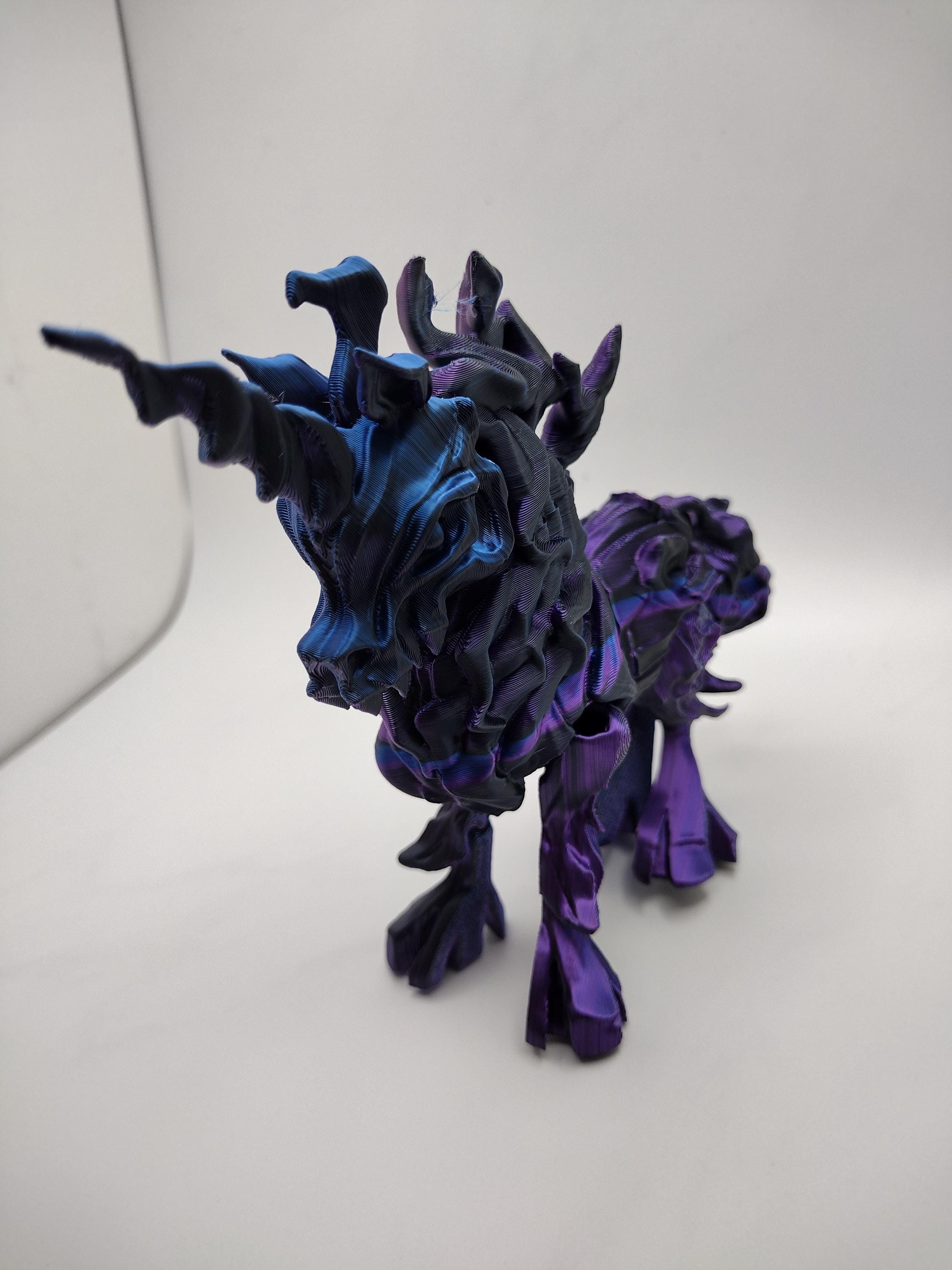 3d Woodlands Unicorn Custom Color - Print to Order 3d Printed Unicorn ...