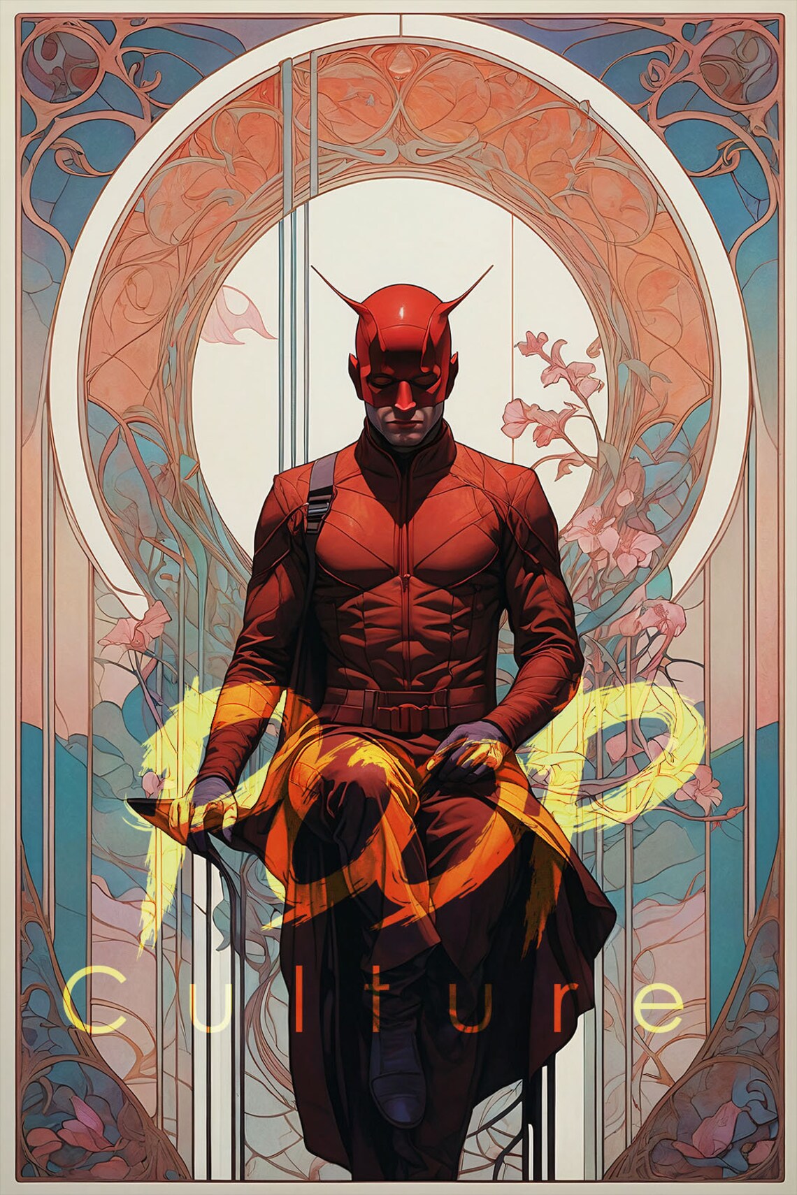 Daredevil, Wall Art, Poster, Print, Print Ready, Instant Download, Hero ...