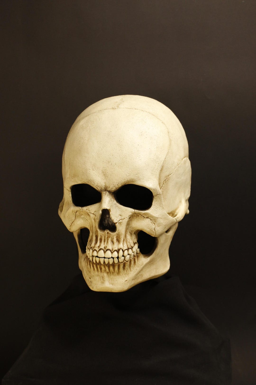 Skull Mask for Cosplay With Moving Jaw - Etsy
