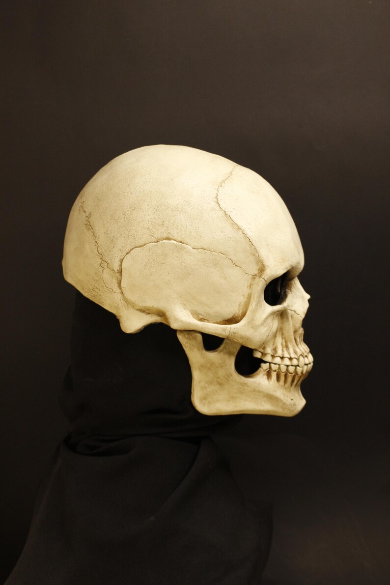 Skull Mask for Cosplay With Moving Jaw - Etsy