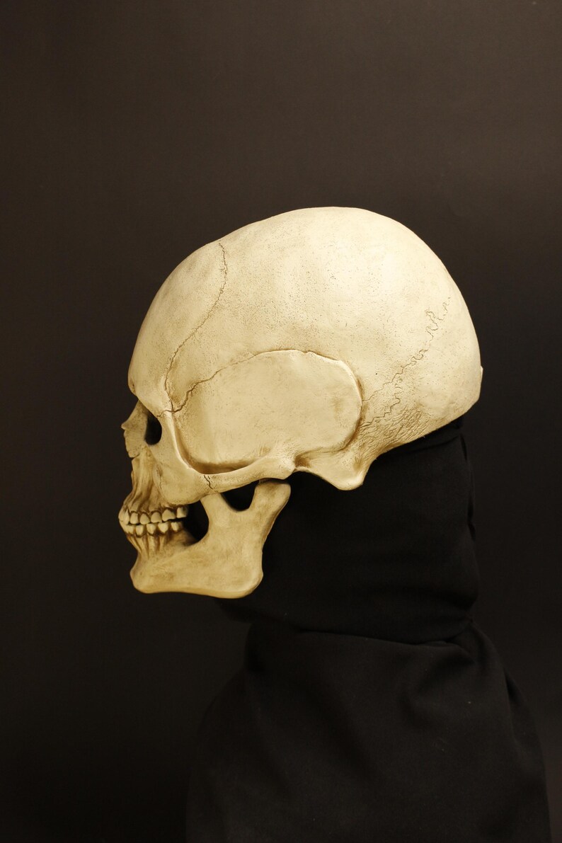 Skull Mask for Cosplay With Moving Jaw - Etsy