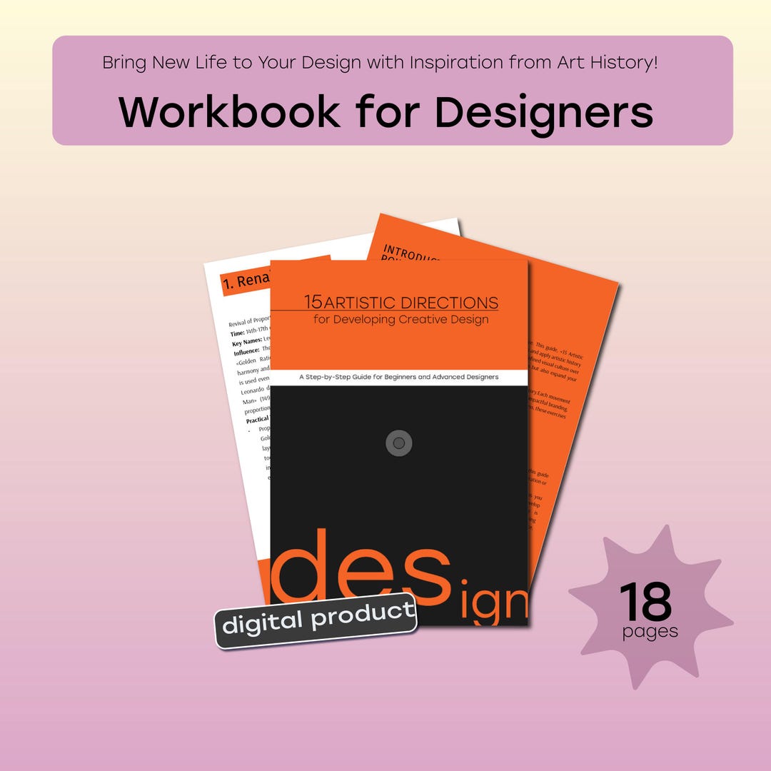 Workbook for Designers and Artists: Digital Content, Pinterest Ideas ...