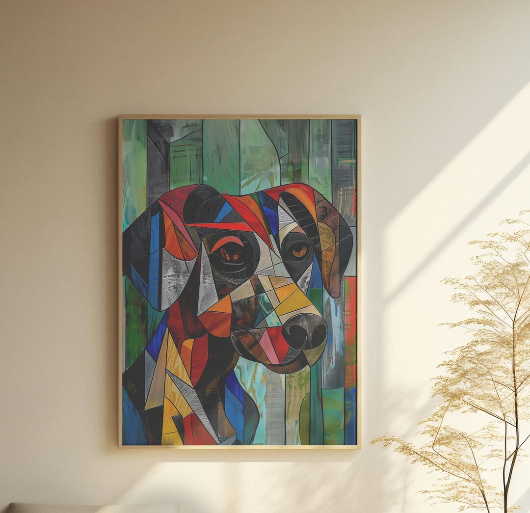 Colorful Art, Dog Poster, Dog Breeds, Modern Dog Prints, Pet Posters ...