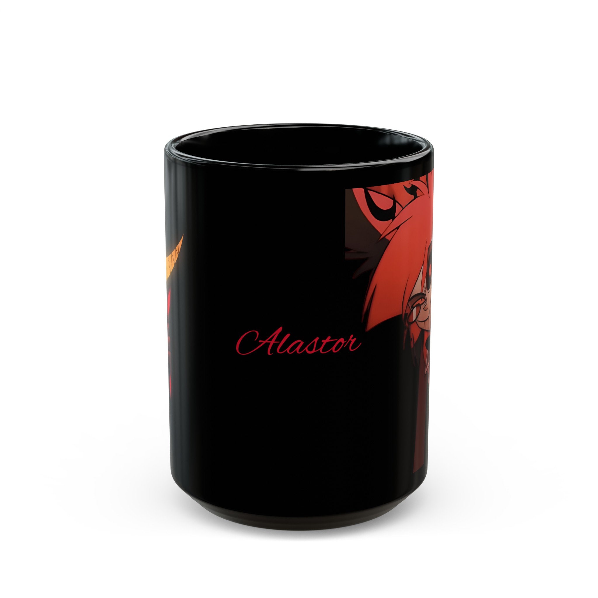 Alastor the Radio Demon, Black Mug, Hazbin Hotel, 11oz, 15oz, Alastor ...