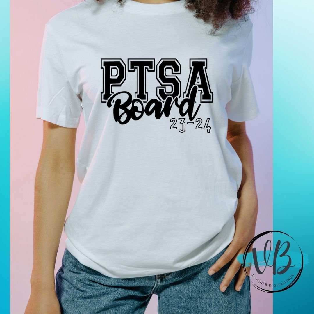 PTSA Board T-shirt Design SVG and PNG File - Etsy