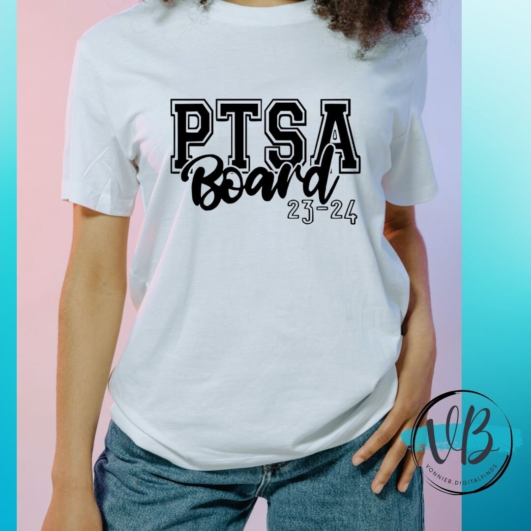 PTSA Board T-shirt Design SVG and PNG File - Etsy