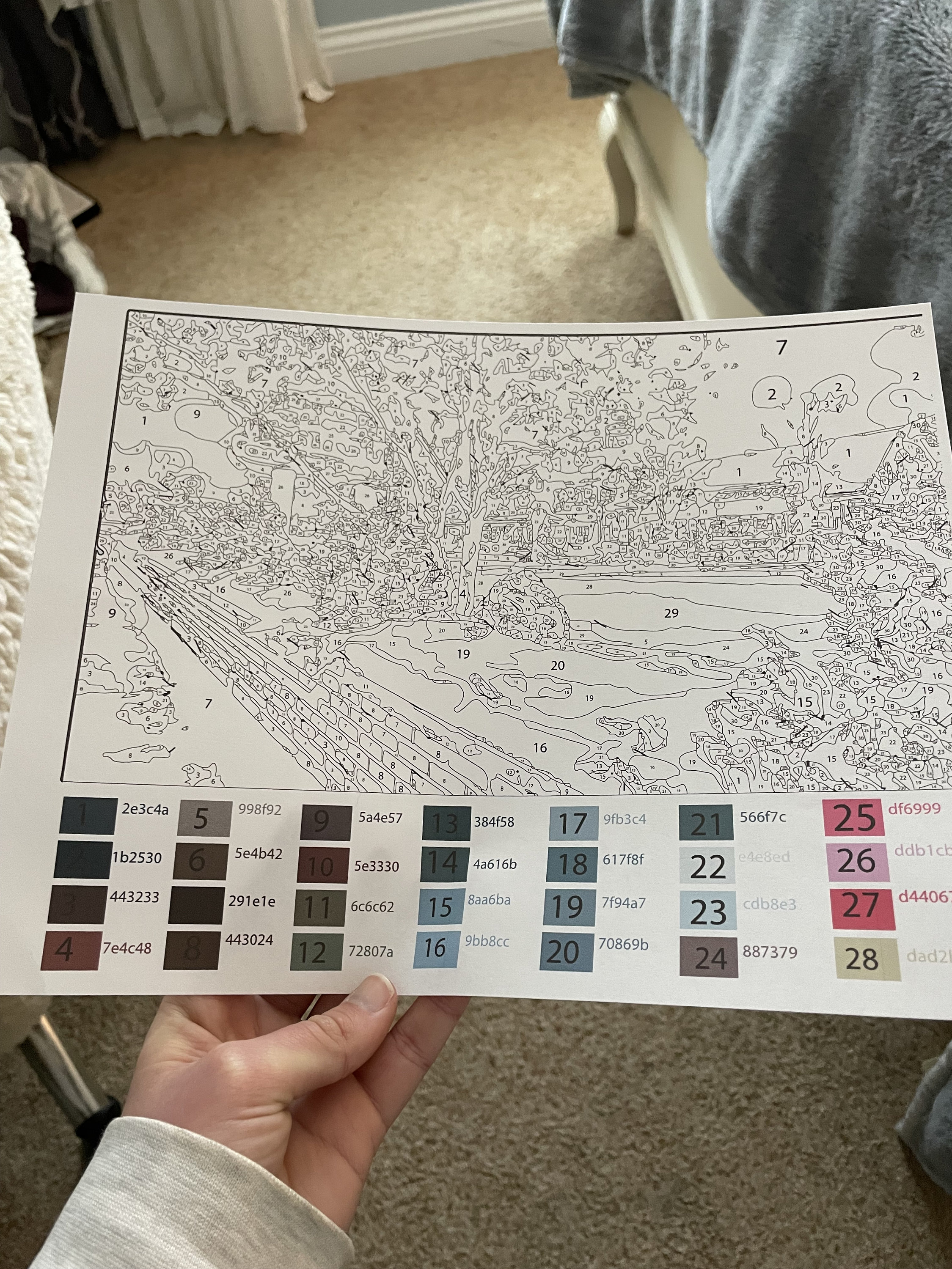 Personalized Color by Number Coloring Pages Based on Your Photos! - Etsy