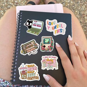 Frog in a Jar Sticker, Cute Animal Sticker, Froggy Kindle Decal ...