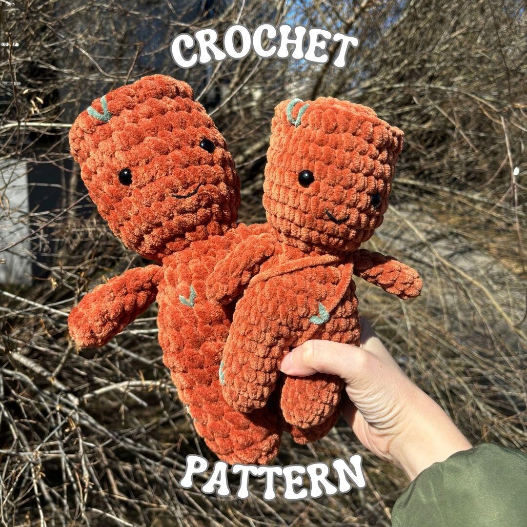 Groot Crochet Pattern - Groot Crochet Pattern - Etsy UK