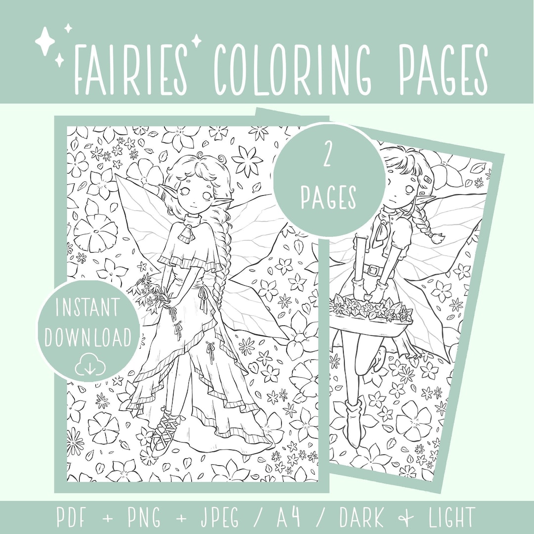 Flying Fairies, Fairy Coloring Pages, Cute, Pixies, Printables, Flower ...