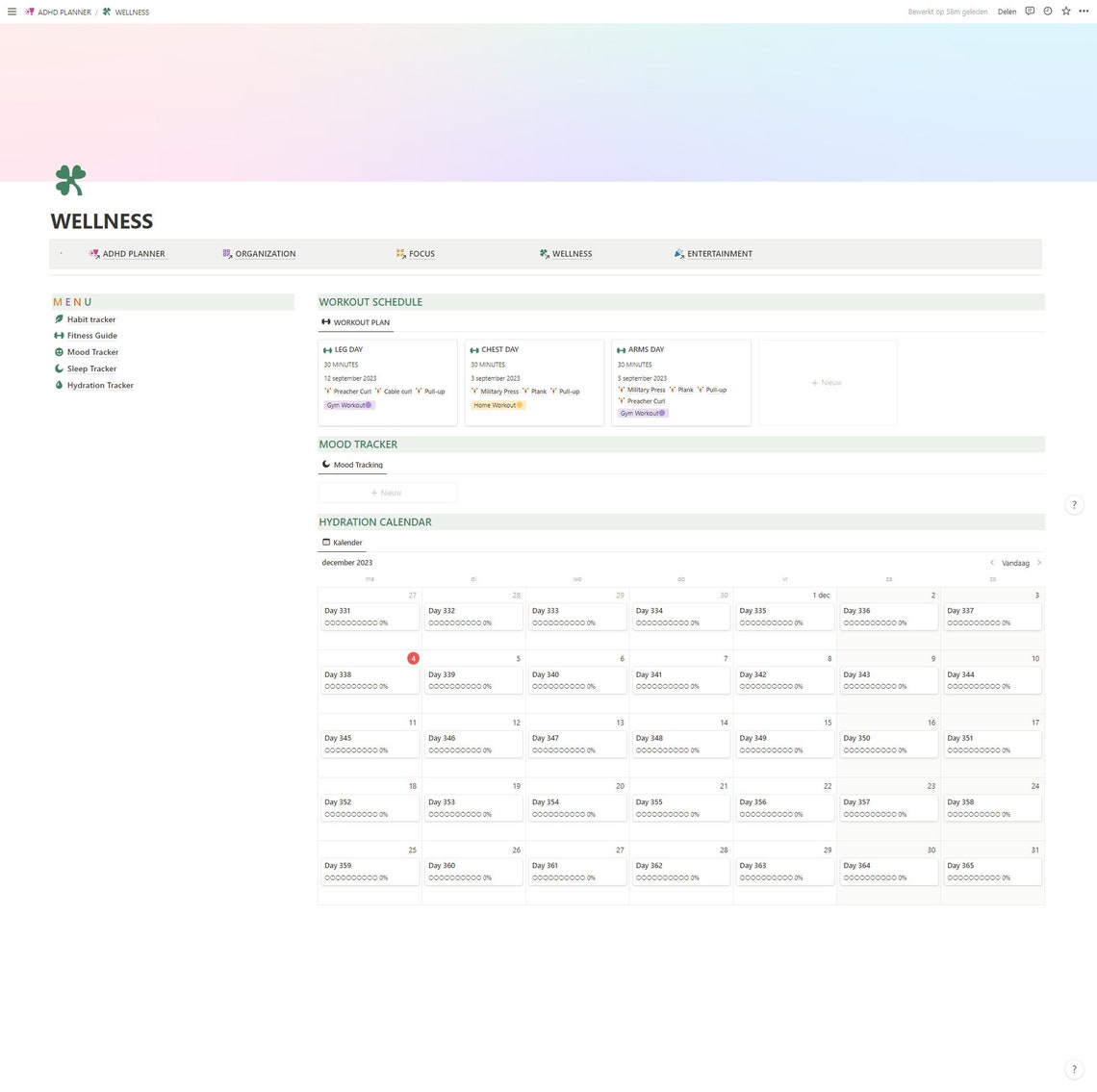 Notion ADHD Dashboard, Complete Bundle to Organize Your Life With This ...