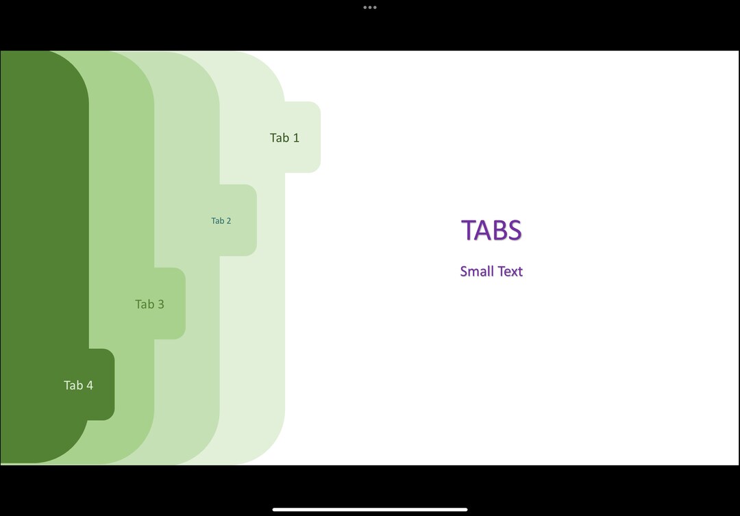Powerpoint Template - Tabular - Etsy