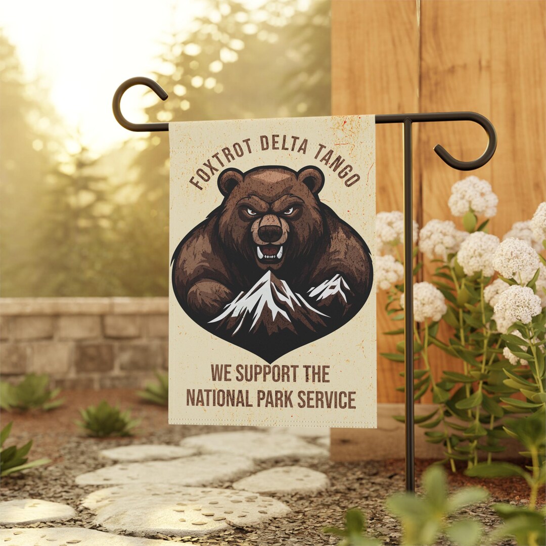 Anti-trump Yard Sign, Foxtrot Delta Tango Wilderness Design, FDT Banner ...