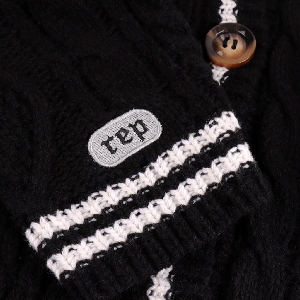 Black Taylor Swift Reputation Cardigan: Soft Knitted Star Cardigan ...