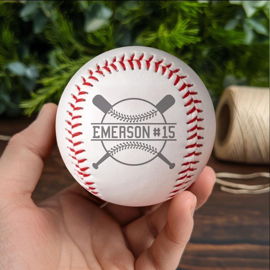 Custom Engraved Baseballs, Personalized Team Balls, League Balls ...
