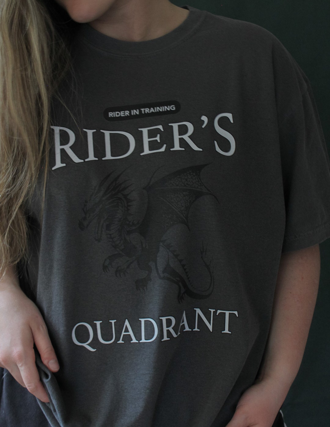 Riders Quadrant Dragon Rider in Training T-shirt Book Lovers Comfort ...