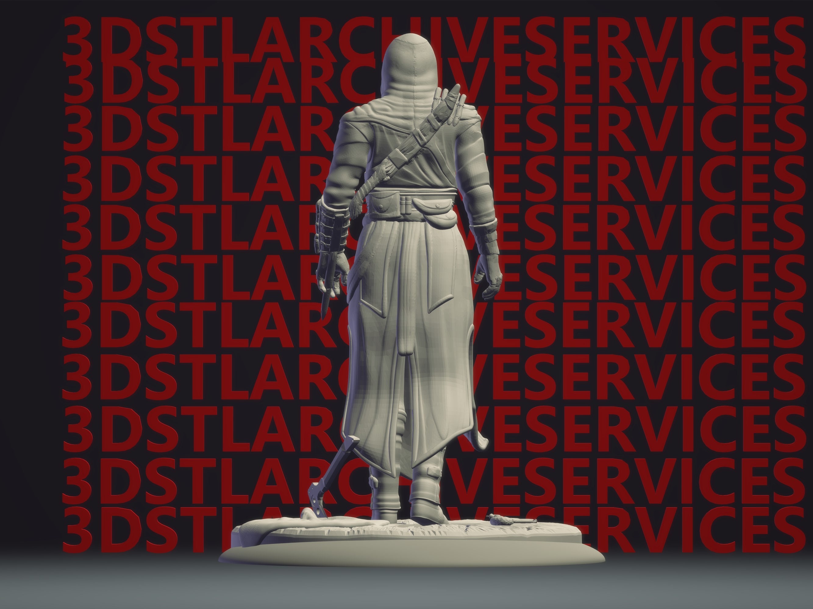 Assasin Creed 3d Model Stl Files ,stl,assasin 3d Model , Assasin Stl ...