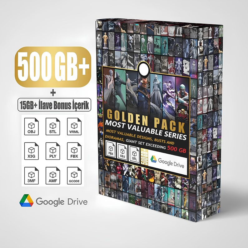 3d Mega Stl Pack Most Popular Premium 3d Printing Stl Files Marvel