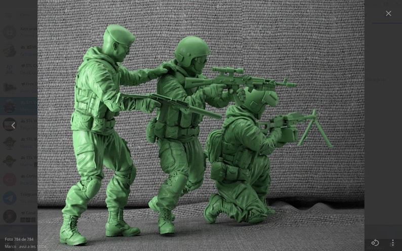 Army Stl Pack , Modern War Stl Pack , Napelonic Stl Pack Soldier Stl ...