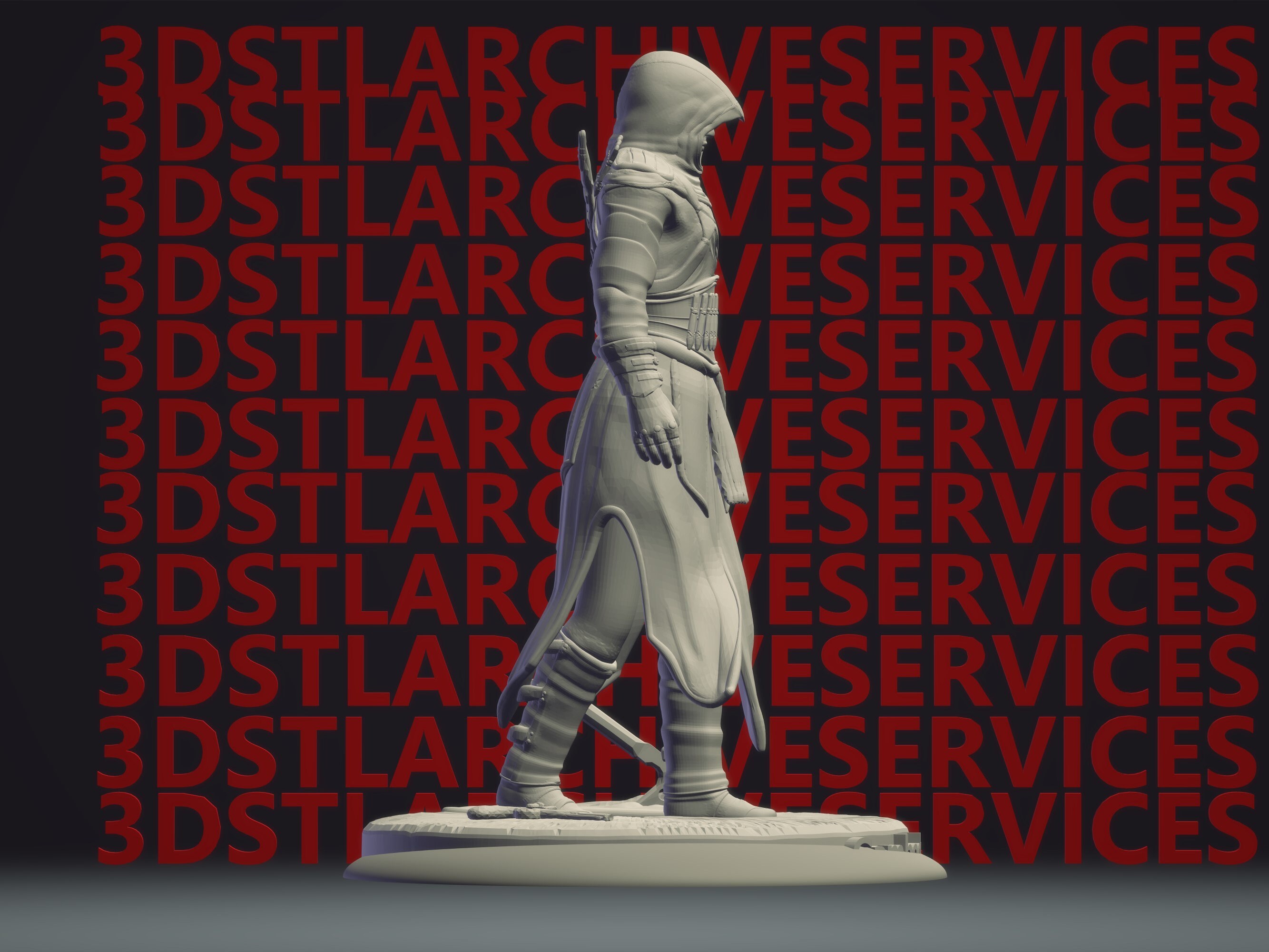 Assasin Creed 3d Model Stl Files ,stl,assasin 3d Model , Assasin Stl ...