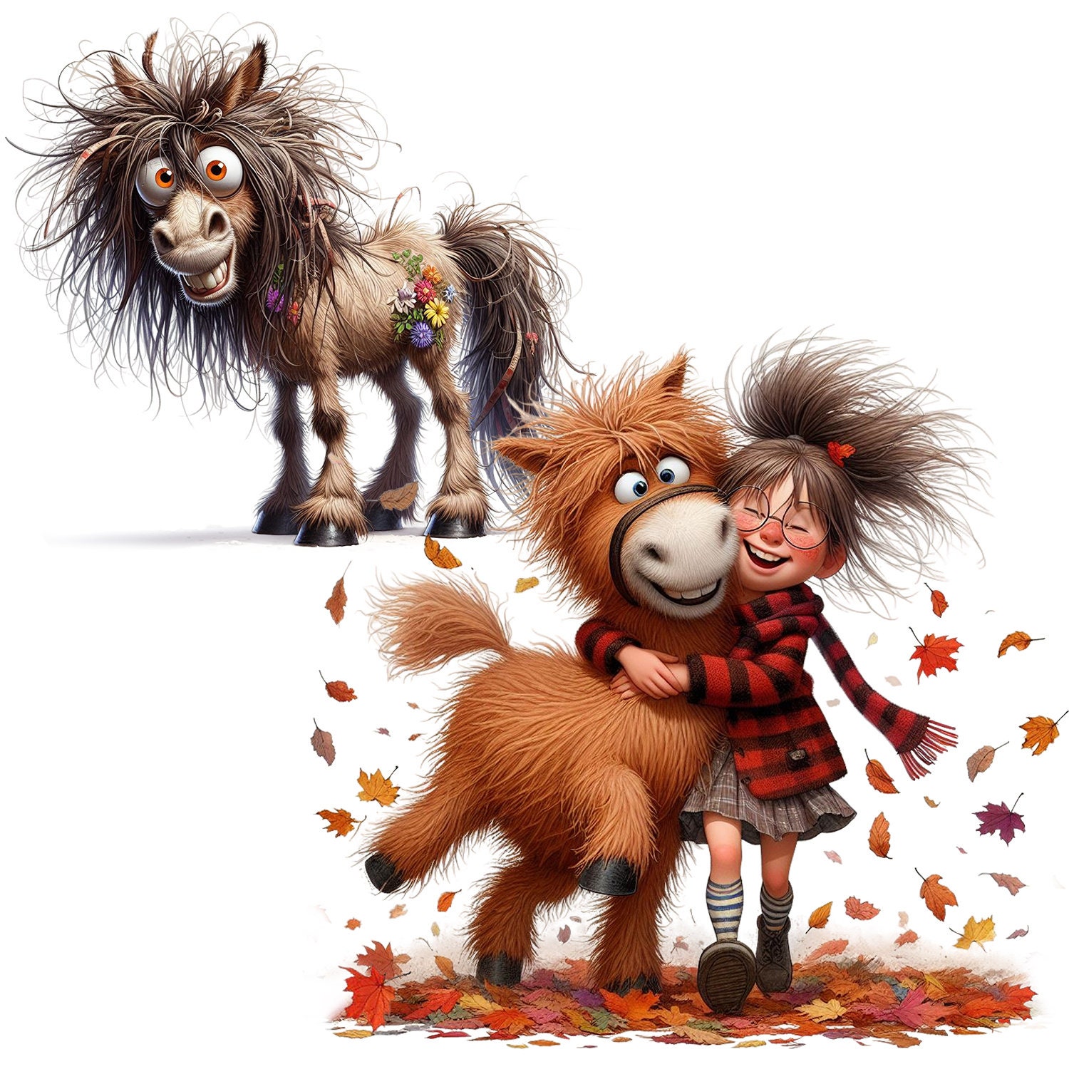 Funny Ponies, Ponies and Children, Files for Creativity, Images for ...