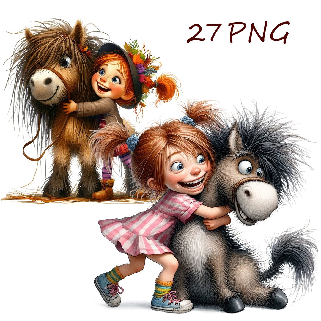 Funny Ponies, Ponies and Children, Files for Creativity, Images for ...