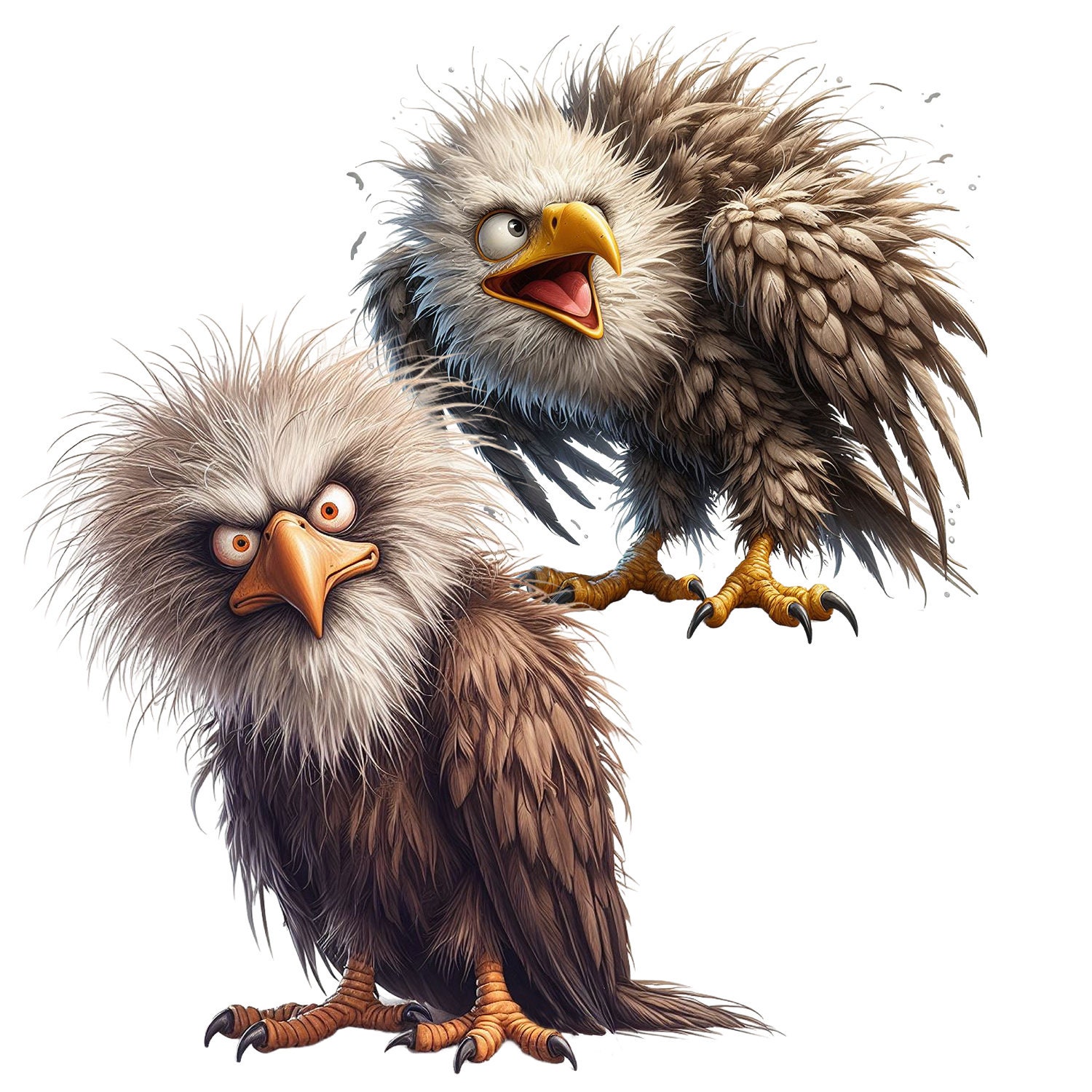 Funny Bald Eagle, Images for Your Creativity, for Printing on Any ...