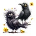 Amazing Crows, Funny Birds, for Your Creativity, Can Be Printed on Any ...