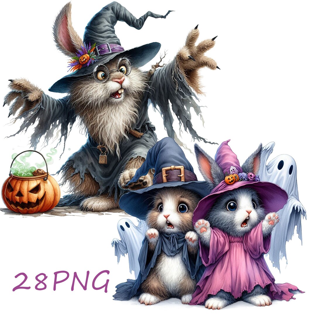Funny Rabbit, Halloween, Unusual Charm, for Your Creativity, for ...