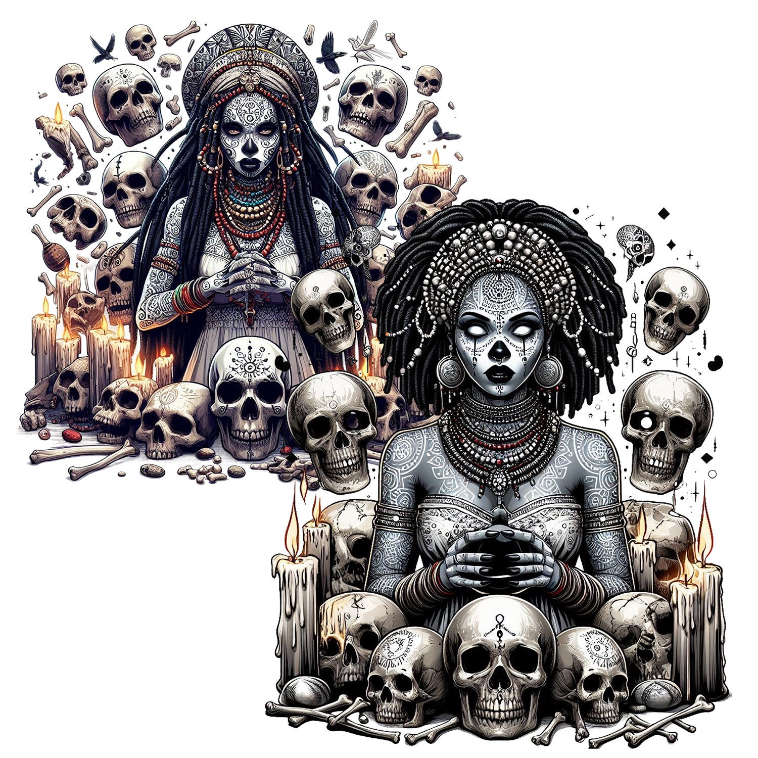Voodoo Magic, Voodoo Priestess, Files for Printing, Images for ...