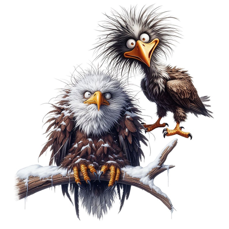 Funny Bald Eagle, Images for Your Creativity, for Printing on Any ...