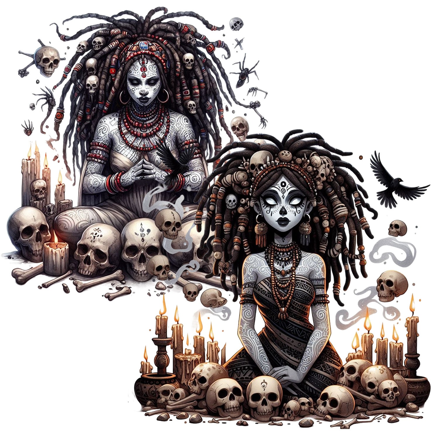 Voodoo Magic, Voodoo Priestess, Files for Printing, Images for ...