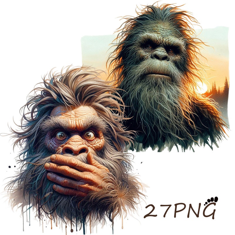 Sasquatch Art - Etsy