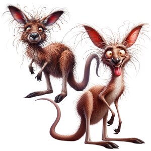 Images of Funny Kangaroo, Images for Creativity, Files for Printing on ...